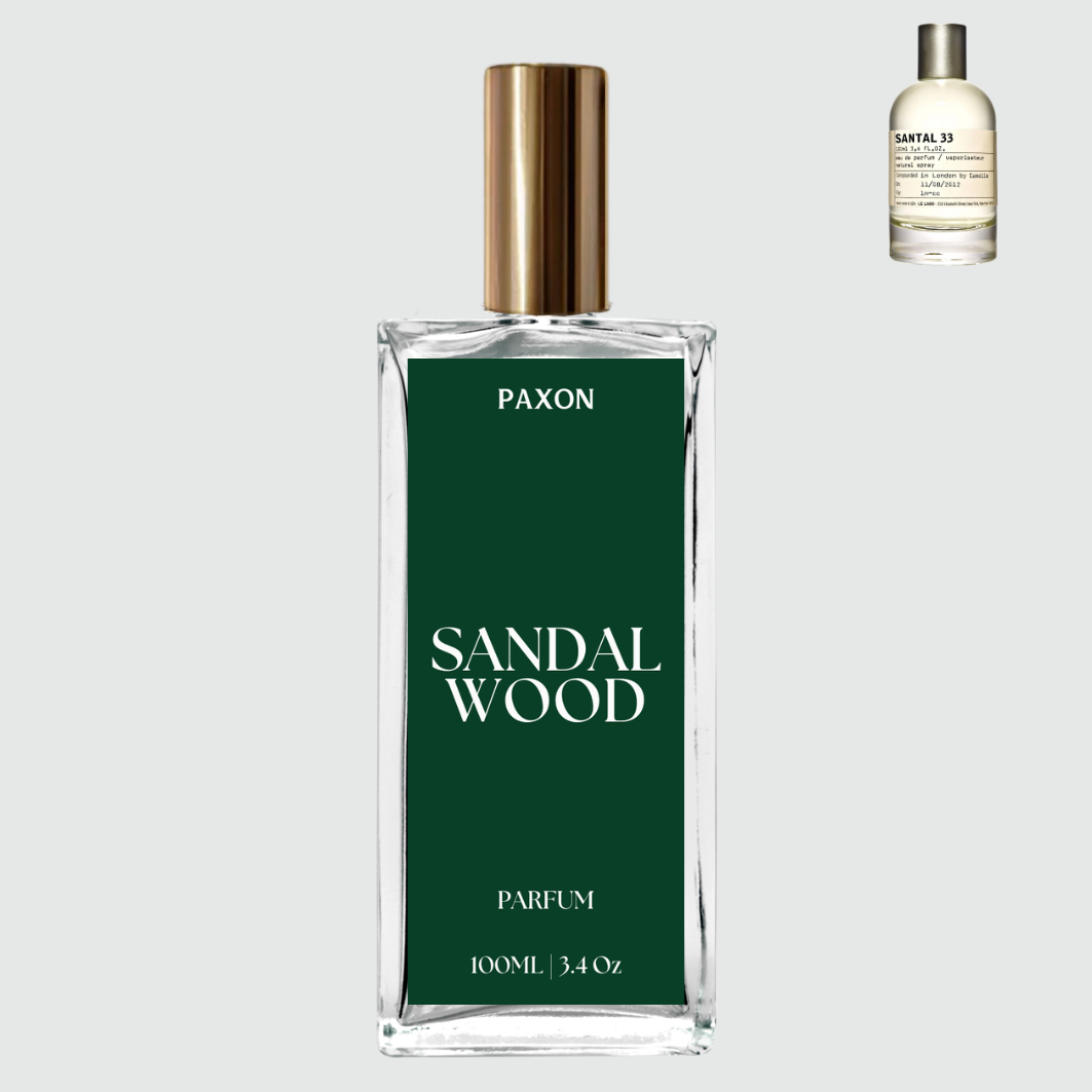 Sandal Wood (inspirado en Santal 33 Le Labo) – PAXON